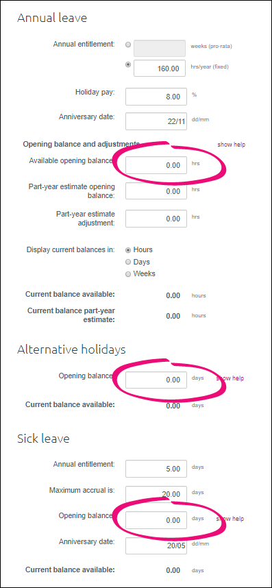 Set up leave - MYOB Essentials Accounting - MYOB Help Centre